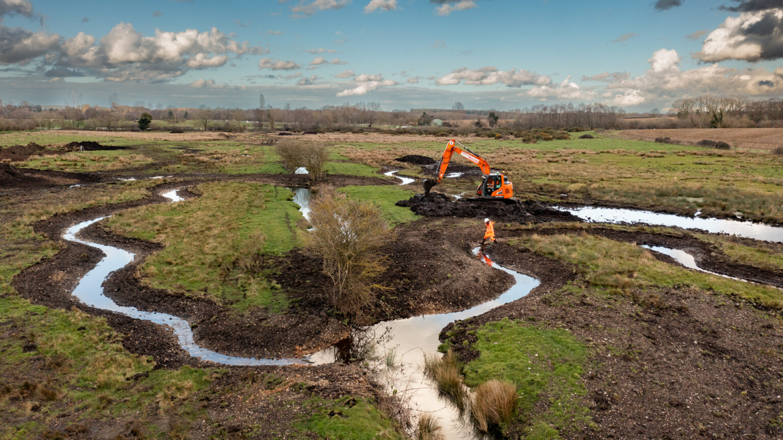 Working to improve Norfolk’s chalk streams – Creating a better place